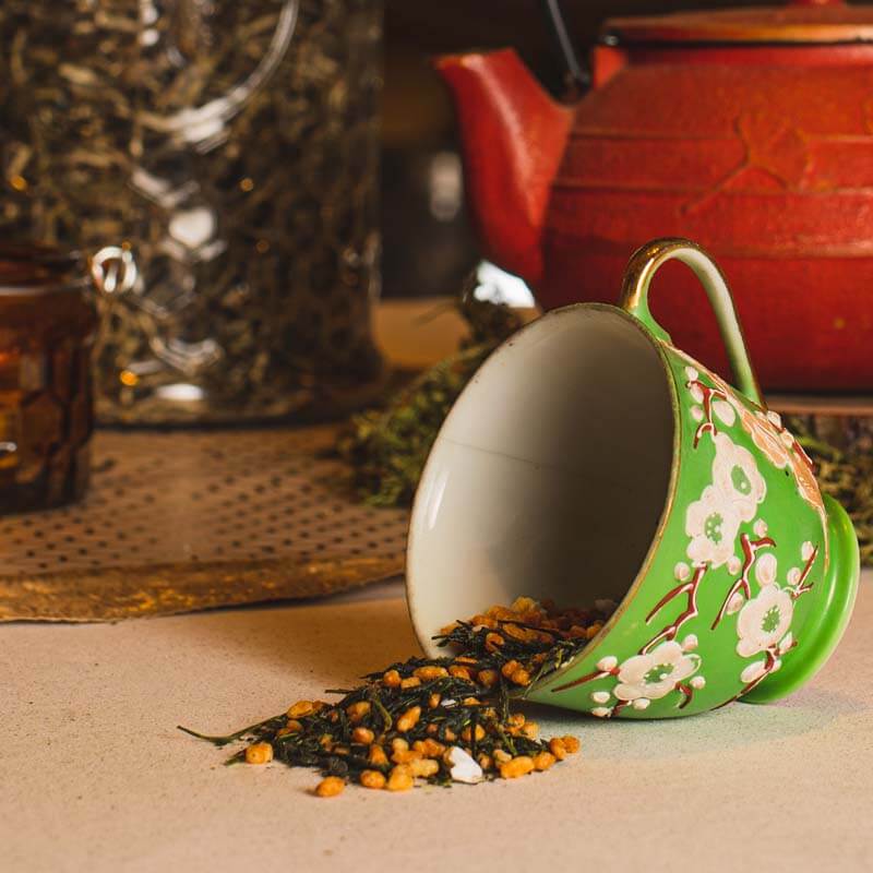 Gen Mai Cha tea | AV Tea Co. | Abeille Voyante Tea Co. | Organic Hand ...